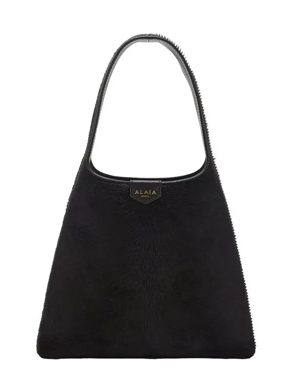 Alaïa Small Calf Hair Hobo Bag - Brown