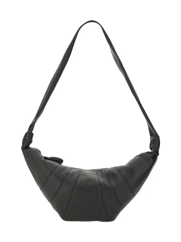 LEMAIRE Borsa Croissant Medium - Black