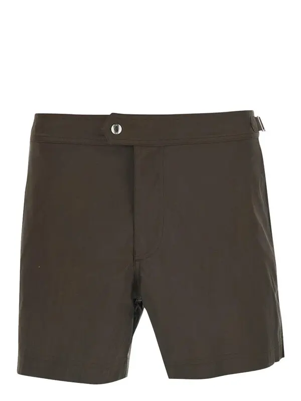 TOM FORD Micro Compact Poplin Wr Swim Short - Multicolor