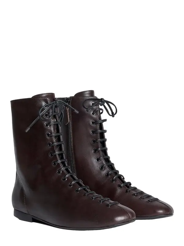 ME+EM The Boxing Boot Black Brown - Black/brown