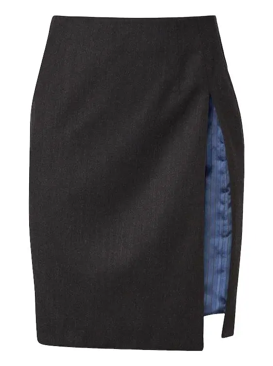 Gucci Wool-blend Miniskirt - Black