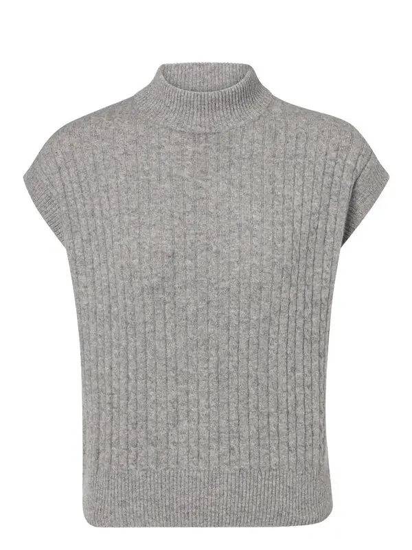 Eleventy Cashmere Sweater Vest - Grey
