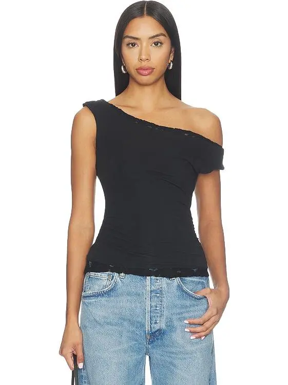 Free People Emma Twofer Top - Black