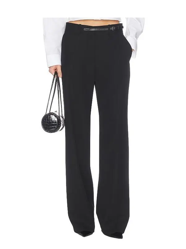 Helmut Lang Belted Trouser - Black