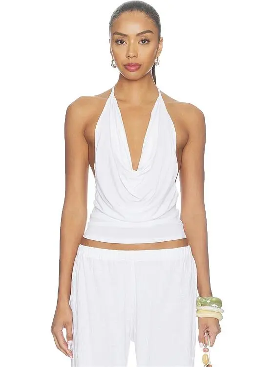 BELLA VENICE X The Elsa Top - White