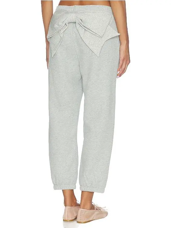 Sandy Liang Dimple Sweatpant - Grey