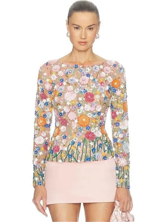 LA FUORI Gustav Kilmt Garden Top - Multi