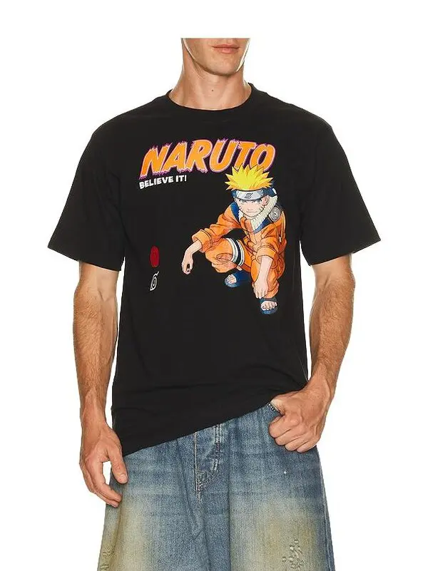 BIOWORLD Naruto Believe It Tee - Black