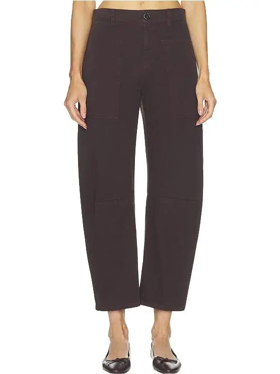 Velvet By Graham & Spencer Brylie Jeans In Burgundy - Mole