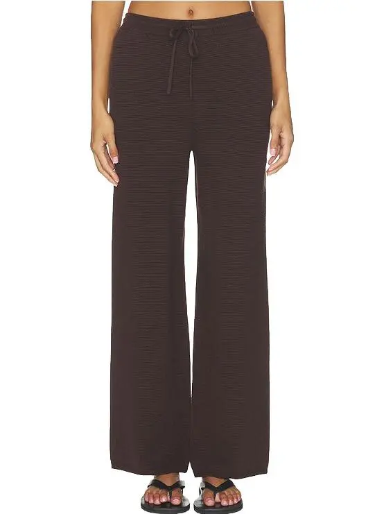 STITCHES & STRIPES Devoe Pant In Brown - Carob
