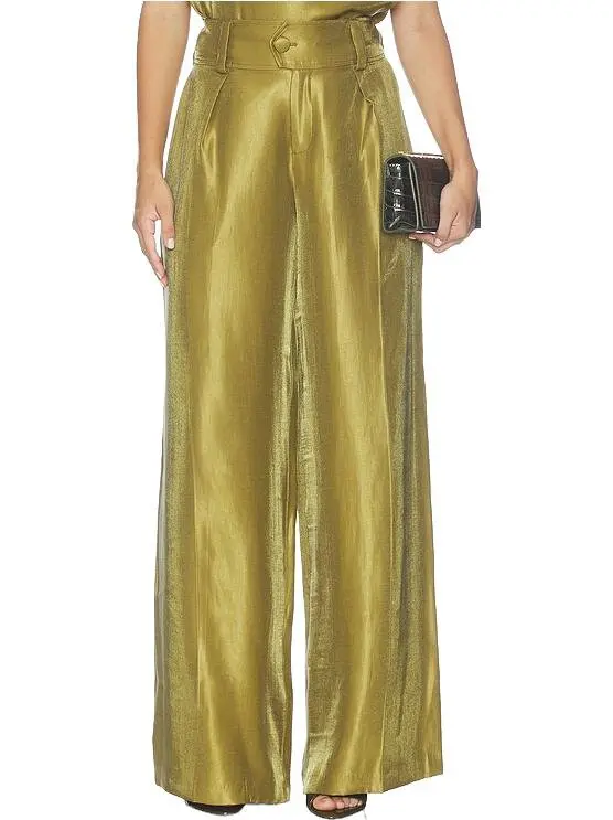 Amanda Uprichard Noho Pants - Olive