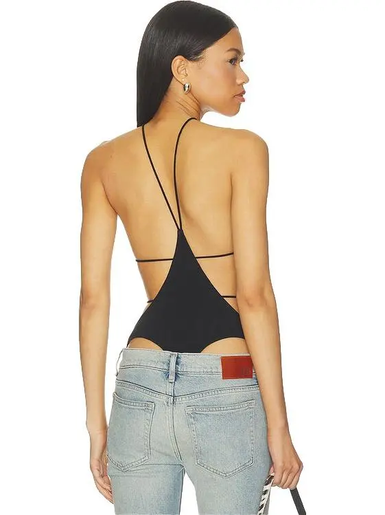 Superdown Rue Bodysuit - Black