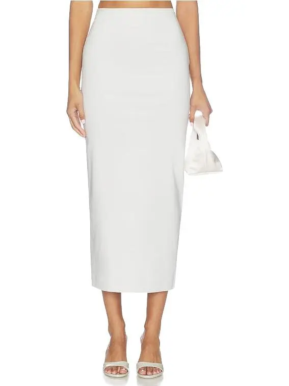 CAMILA COELHO Daniela Maxi Skirt - Grey
