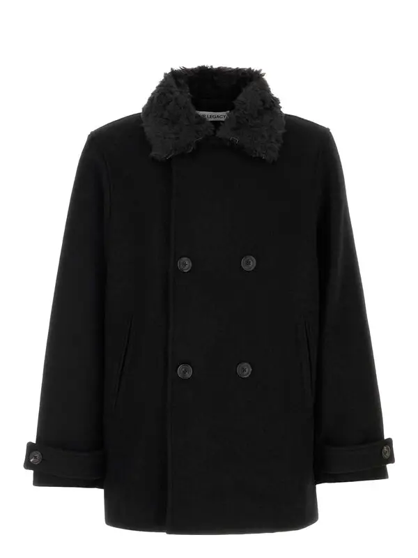 Our Legacy Wool Wage Coat - Black