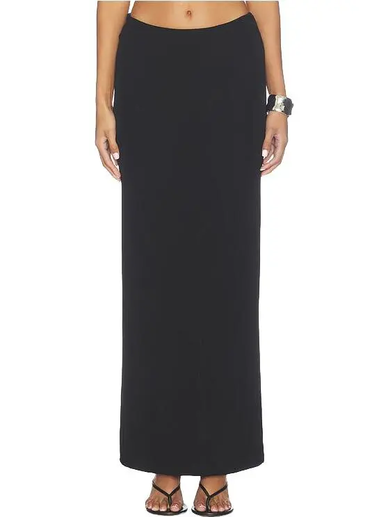 Paris Georgia Half Moon Skirt - Black