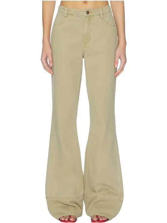 Lioness Brooklyn Jean In Brown - Camel