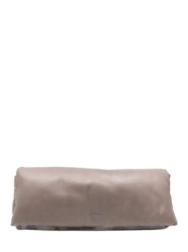 Rick Owens Clutch Bag Soft Leather "soft Leather Clutch - Gray