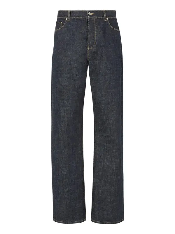 Fendi Regular Jeans - Blue