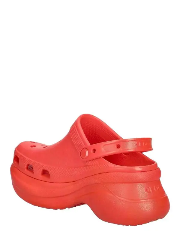CROCS Bae Platform Mules - Red