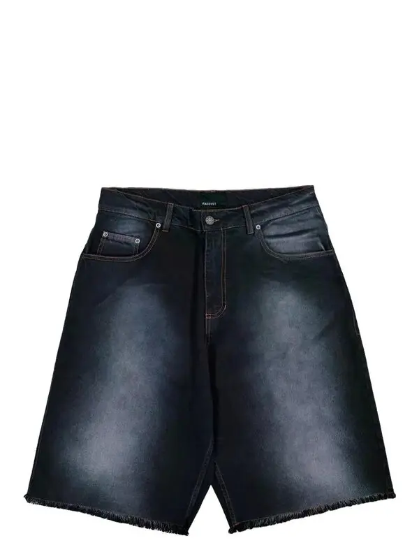 RASSVET Sun-dyed Baggy Shorts - Black