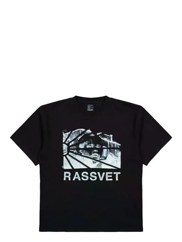 RASSVET Heritage Graphic-print T-shirt - Black