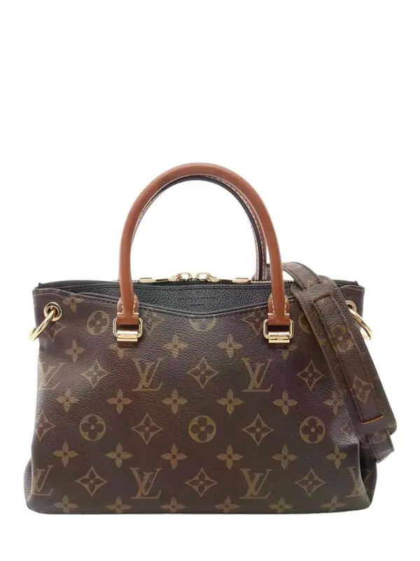 LOUIS VUITTON 2015 Pallas Bb Monogram Handbag - Brown