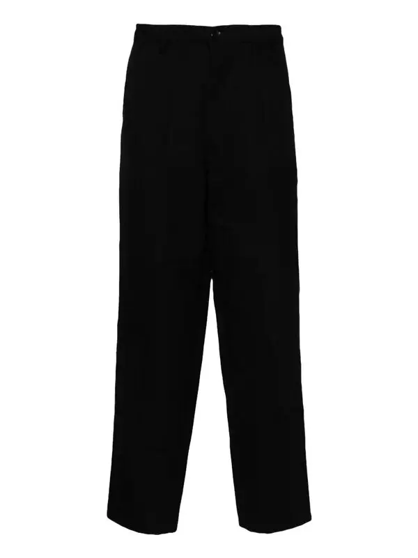 Comme Des Garçons Belt-loops Tousers - Black