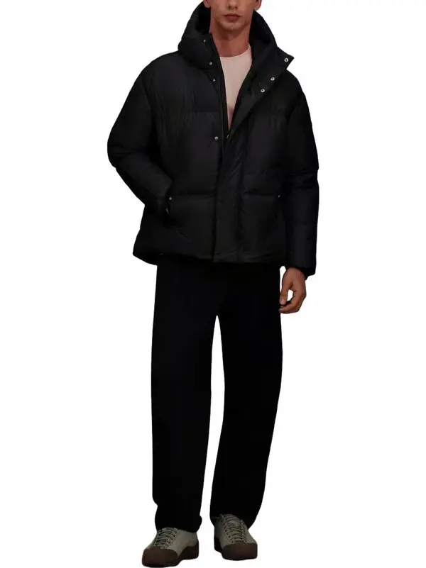 Herno Hooded Padded Jacket - Black