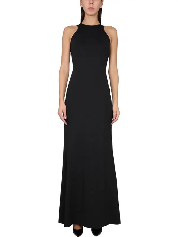 Max Mara Navarra Long Dress - Black