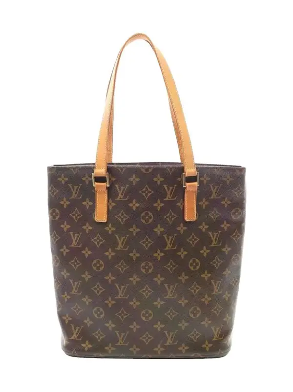 LOUIS VUITTON 2002 Vivian Gm Monogram Tote Bag - Brown