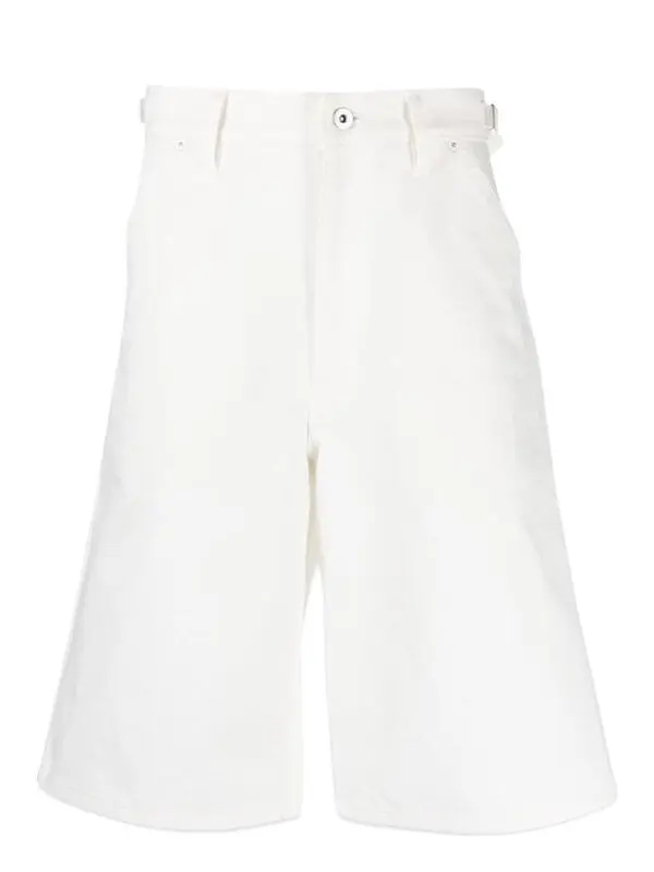 JIL SANDER Short In Denim - White