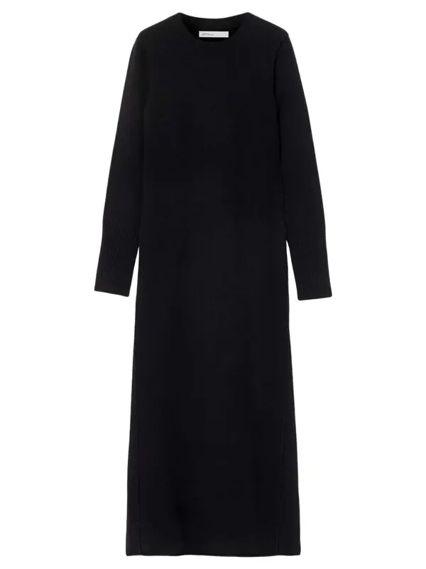 ALLSAINTS Merino Wool Erith Maxi Dress - Black