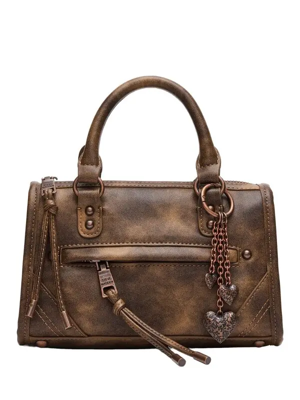 Steve Madden Elide Bag - Brown Distressed