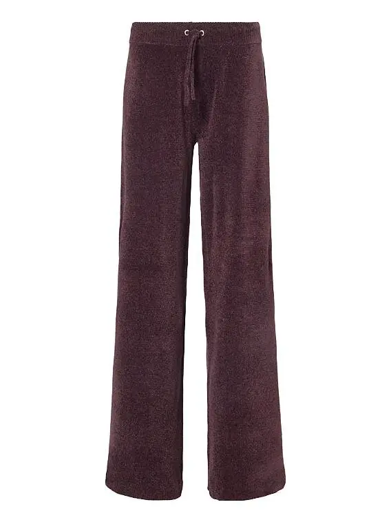Juicy Couture Jama Chenille Knit Jogging Bottoms - Winetasting