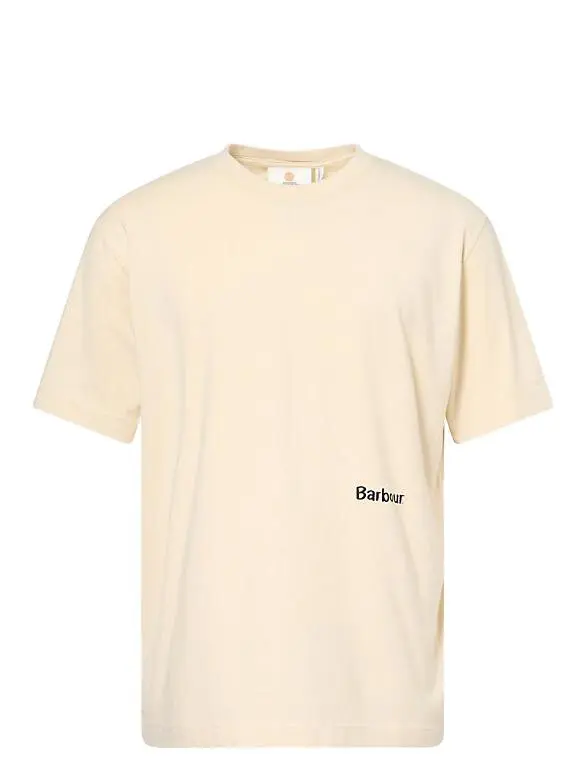 Barbour Ursula Oversized Cotton T-shirt - Fog