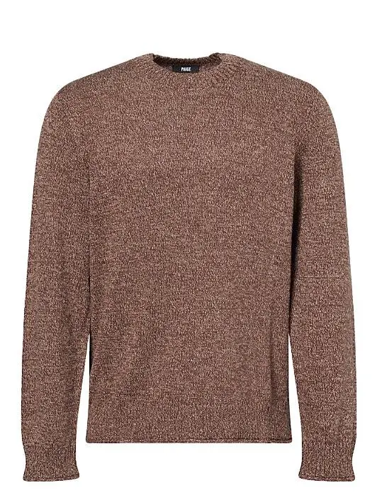 Paige Cortazo Crew-neck Cotton-knit Jumper - Twisted Pinecone