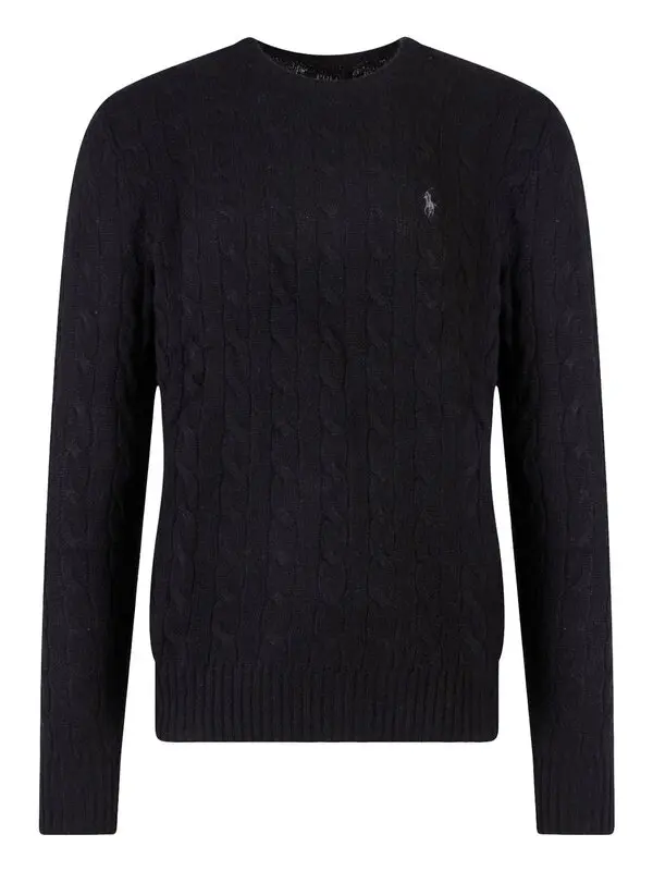 Polo Ralph Lauren Wool And Cashmere Sweater - Black