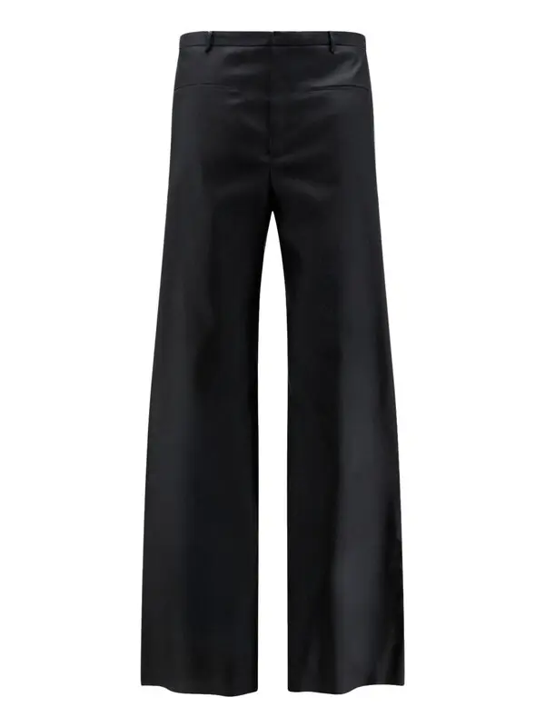 Gucci Silk Trousers - Black