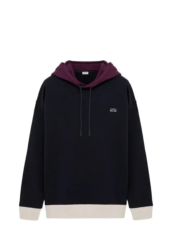 Loewe Cotton Hoodie - Blue