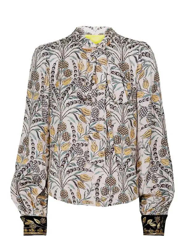 PHILIPPA 1970 Jazmin Printed Viscose Shirt - Pink