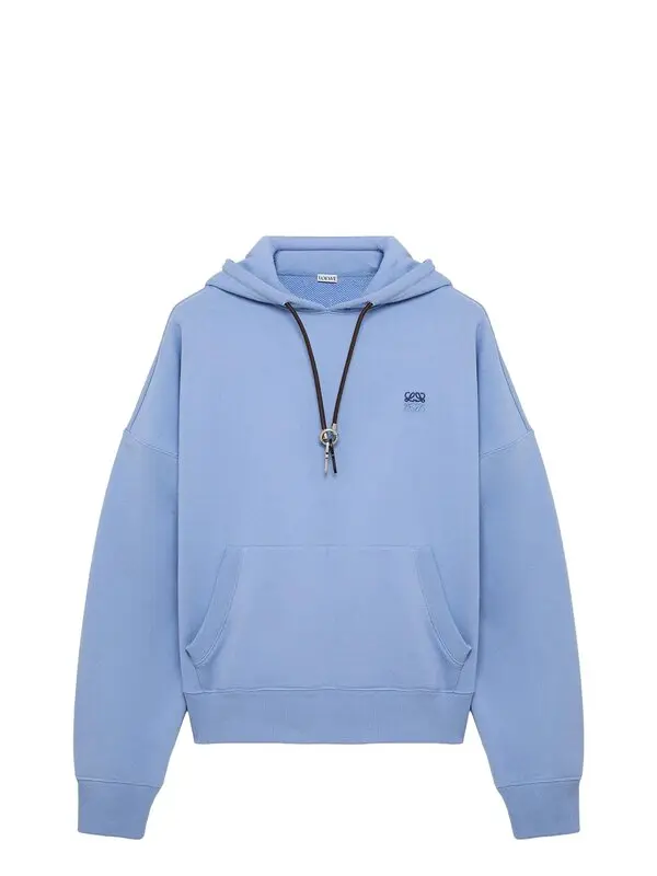 Loewe Cotton Hoodie - Blue