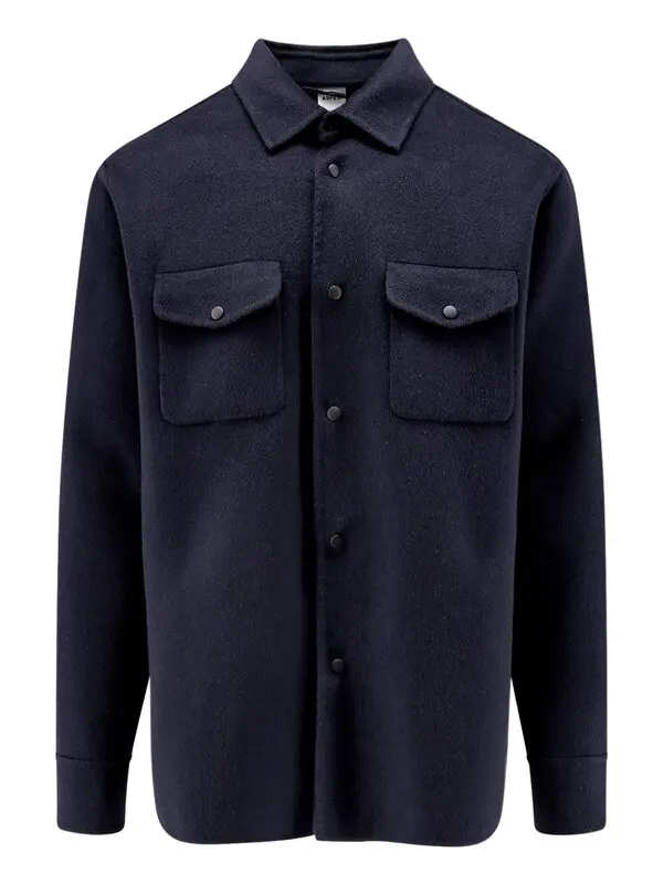 Aspesi Wool Shirt/jacket - Blue