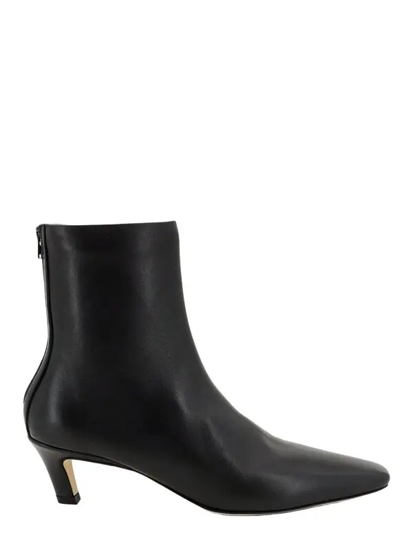 TOTEME Leather Boots - Black