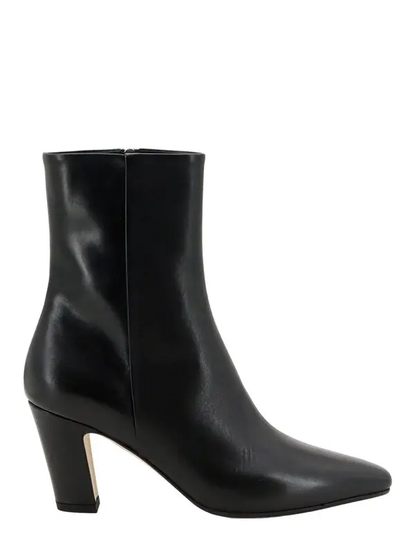 AeydĒ Leather Ankle Boots - Black