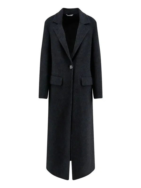 HEVO Lamiedolimpia Wool Coat - Grey
