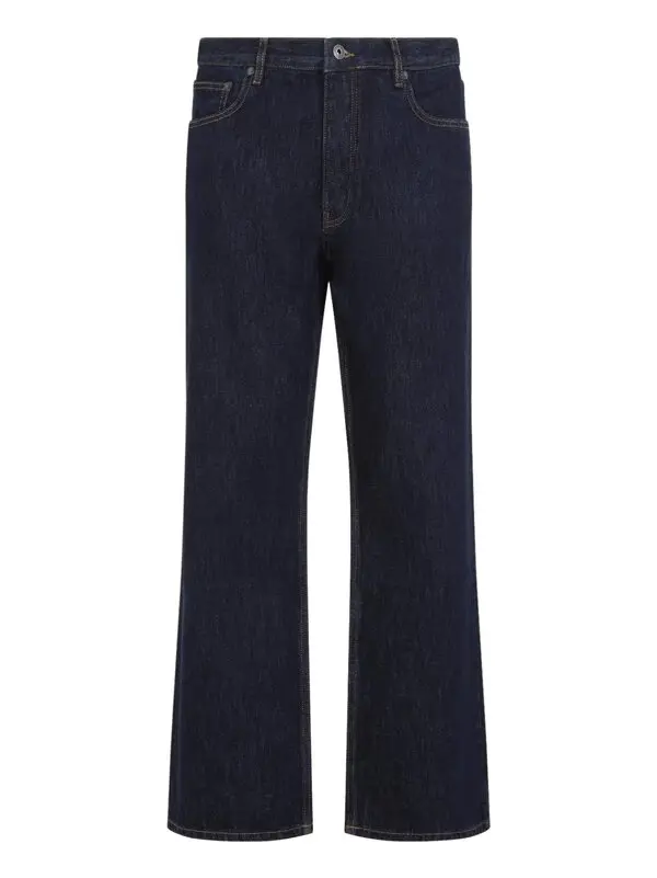 Off-White Half Arrow Slim Relax Jeans - Blue
