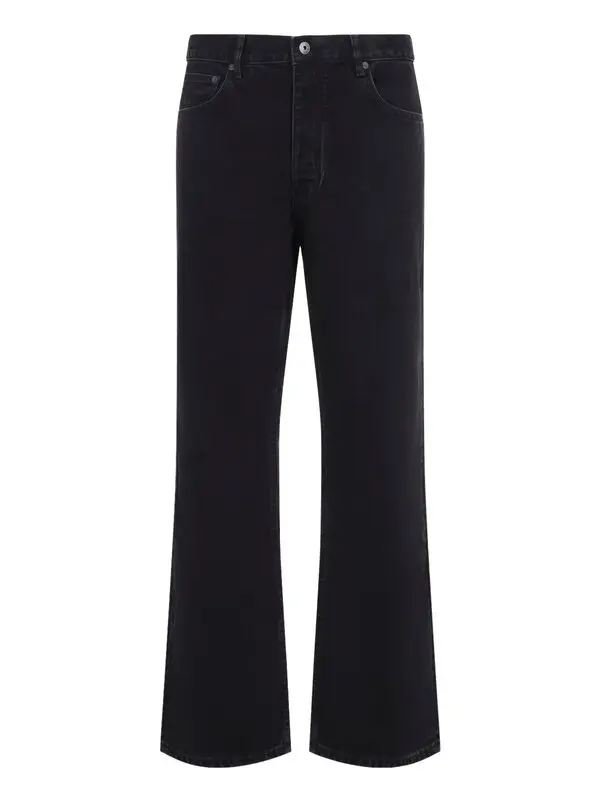 Off-White Half Arrow Slim Relax Jeans - Black