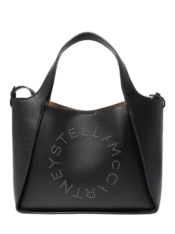 Stella McCartney Tote Bag With Logo - Black