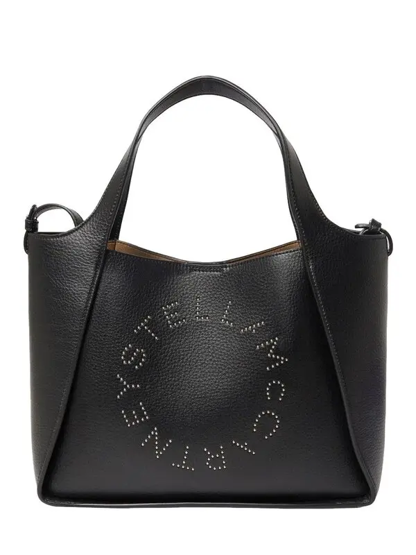 Stella McCartney Tote Bag With Logo - Black