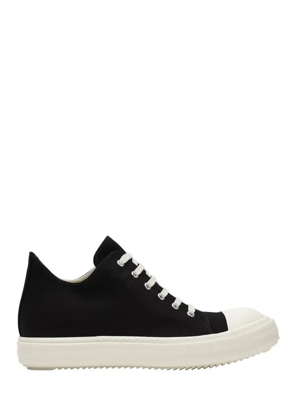 Rick Owens Tower Extreme Low Sneakers In Denim - Black